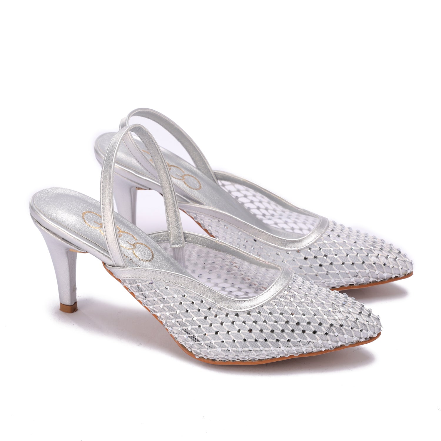 Stiletto Heels - Silver – GOGO